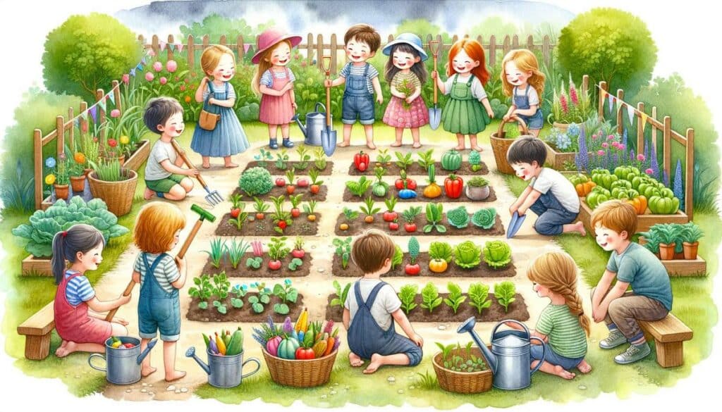 Le jardin potager pour les enfants : apprenez-leur les bases du ...